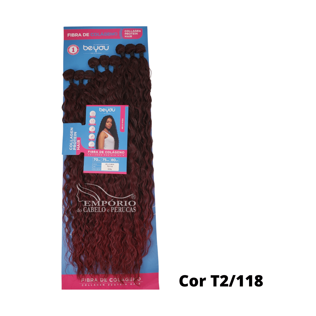 CABELO BIO FIBRA BE YOU HELLO MIGA - EMPÓRIO DO CABELO E PERUCAS