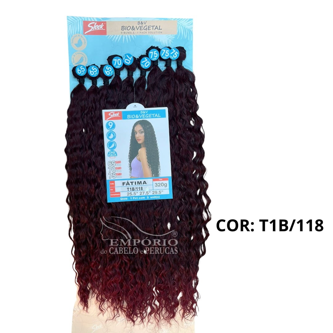 CABELO BIO FIBRA SLEEK FATIMA - EMPÓRIO DO CABELO E PERUCAS